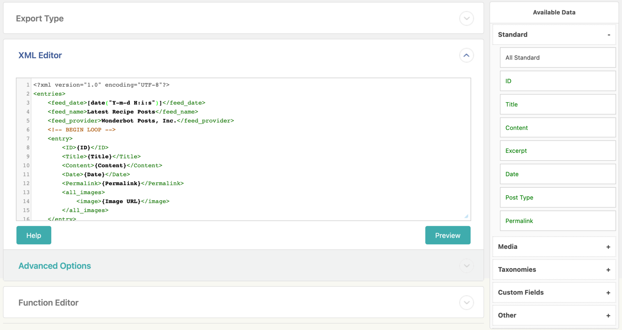 Custom XML Feeds for WordPress - WP All Import