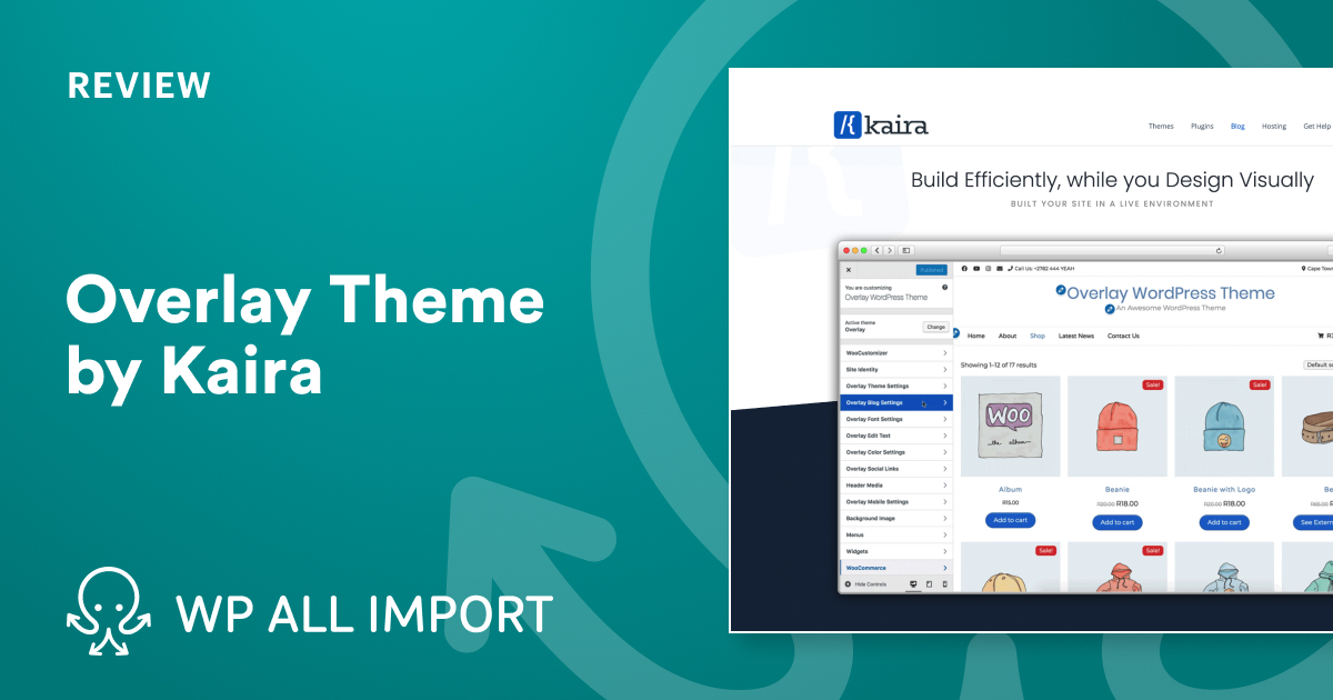 Overlay Theme by Kaira - WP All Import
