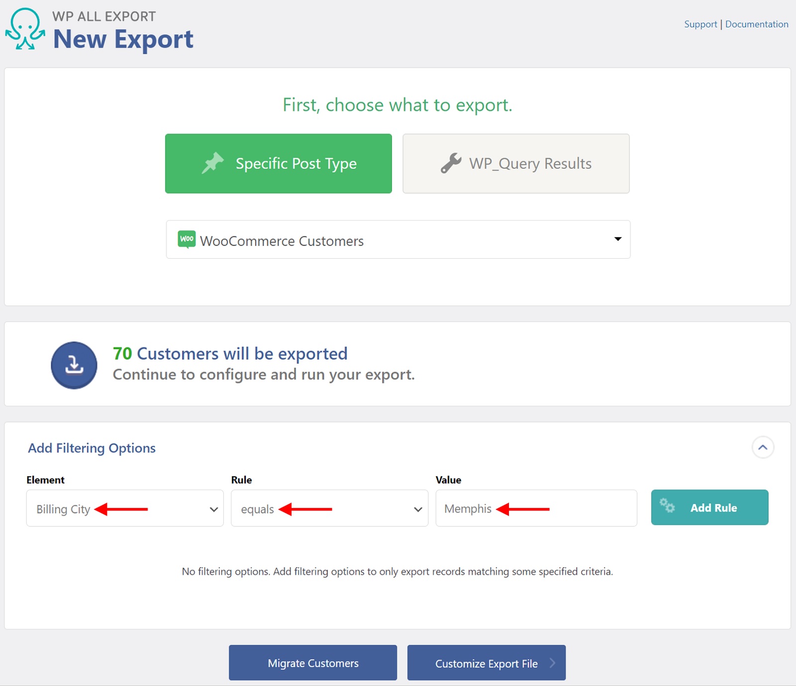 How To Export Woocommerce Customers To Csv Excel Or Xml