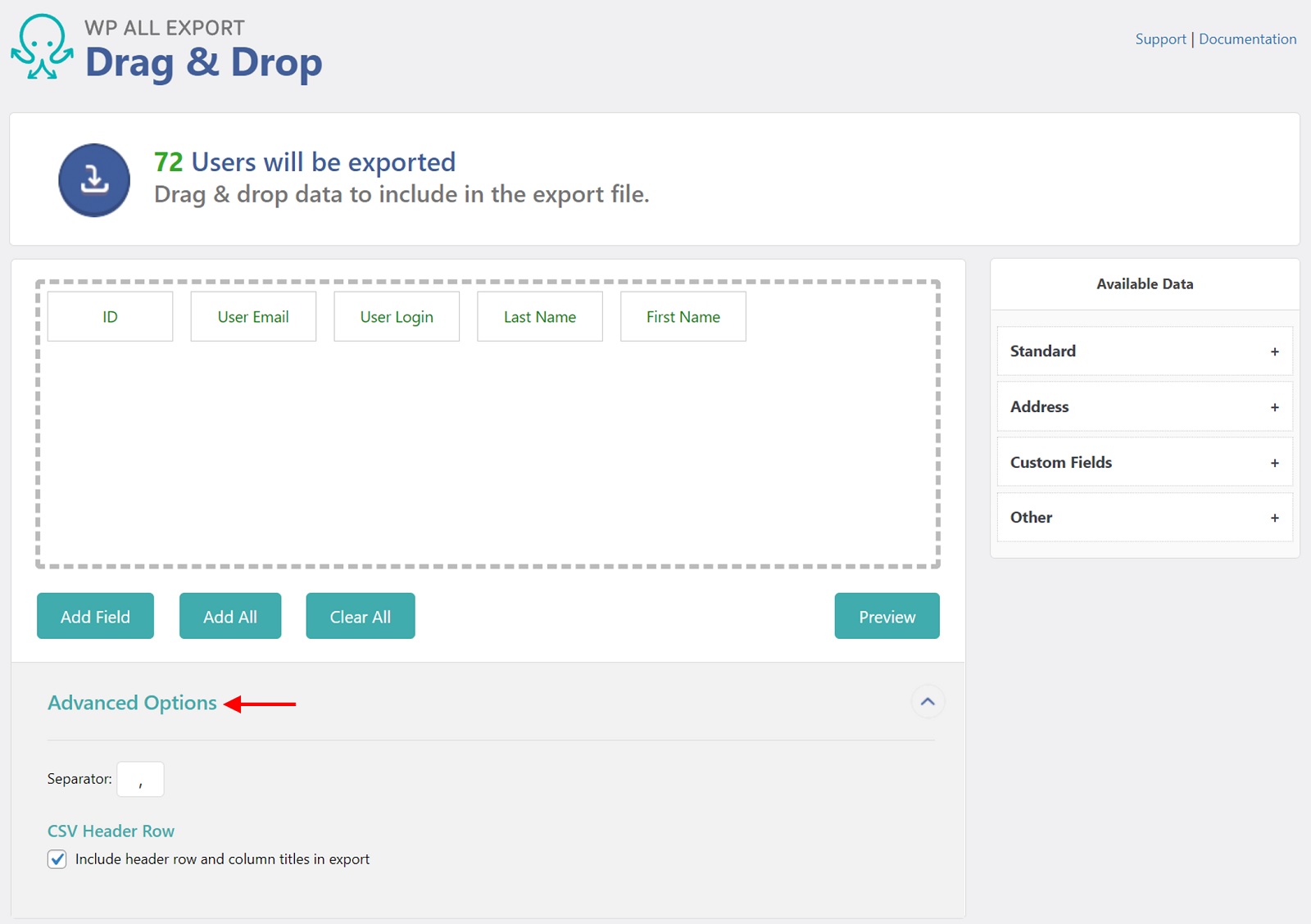 How to Export WordPress Users to CSV, Excel, Google Sheets, or XML