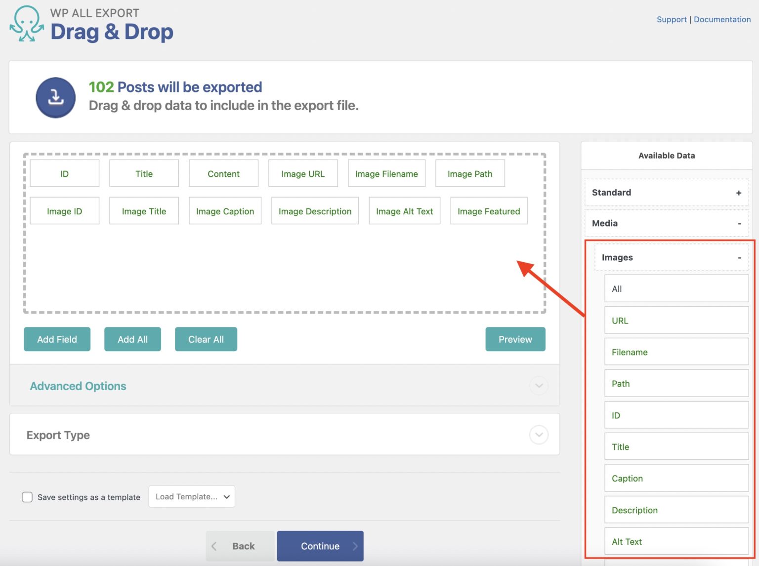 WordPress Export Posts with Images - WP All Import