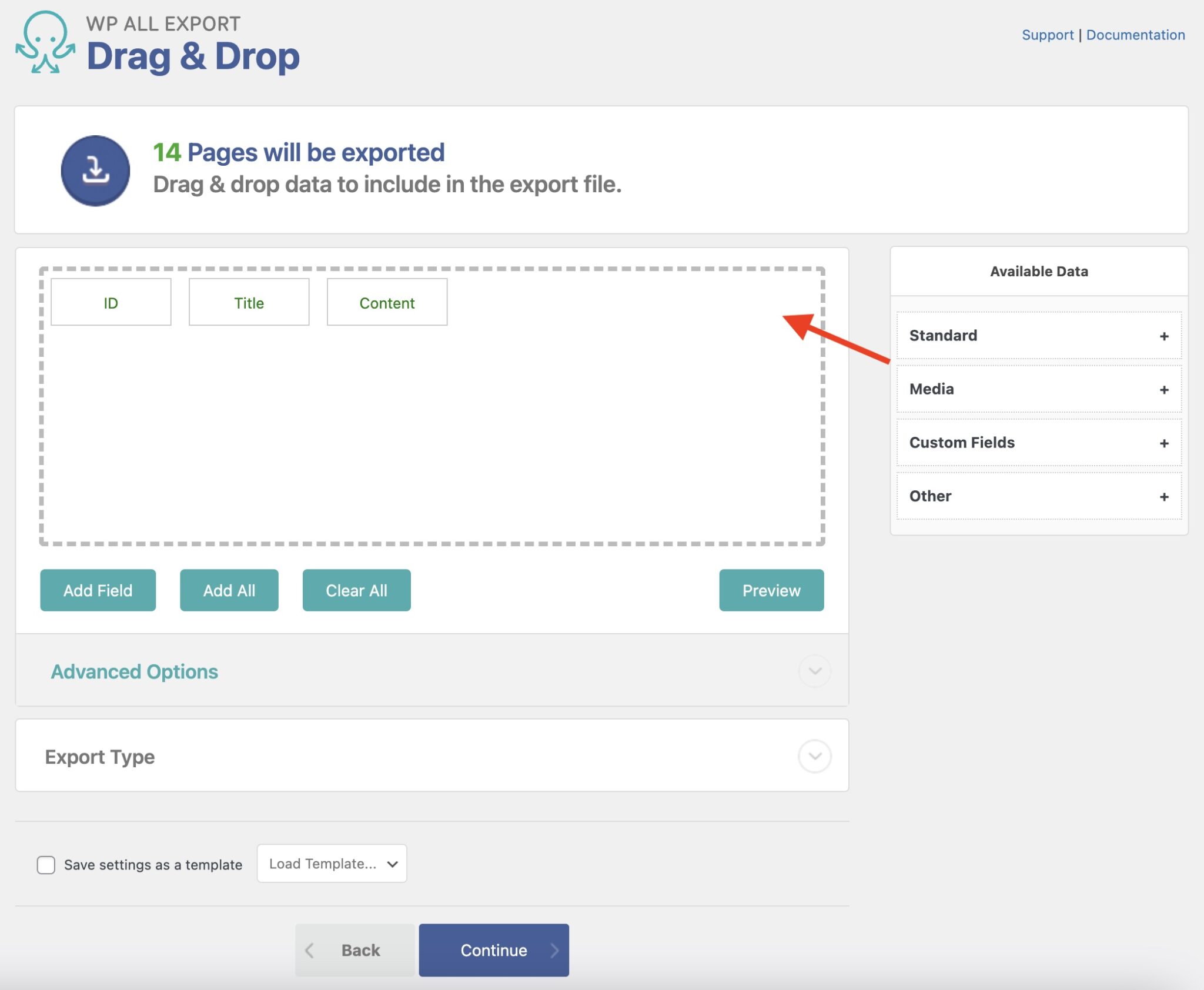How to Export WordPress Pages - WP All Import