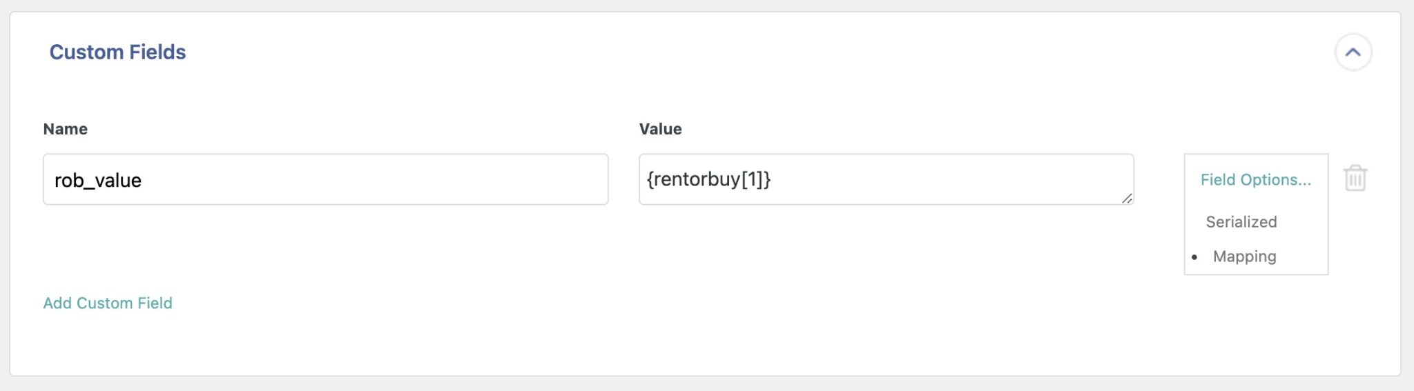Map XML/CSV Values To Other Destination Values - WP All Import