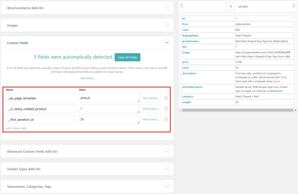 How Do I Import Custom Fields to WooCommerce Products?